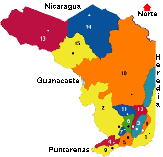 COSTA RICA Y SU GENTE: LA PROVINCIA DE ALAJUELA