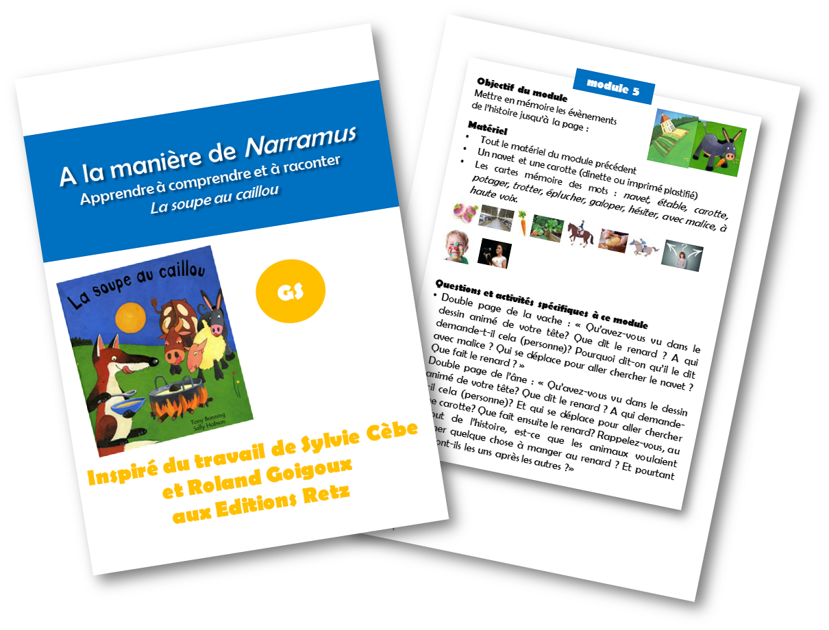 Teacher Charlotte: A la manière de Narramus - La soupe au caillou