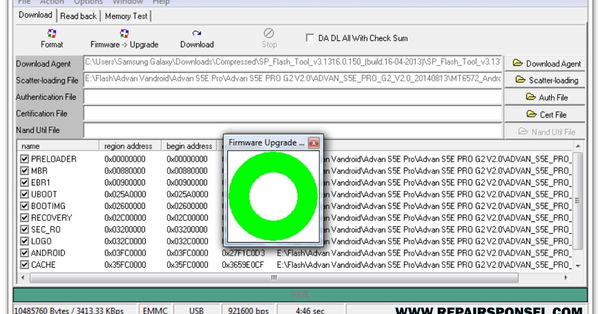 Download Sp Flash Tool V3.1316.0.150 - Fath Firmware