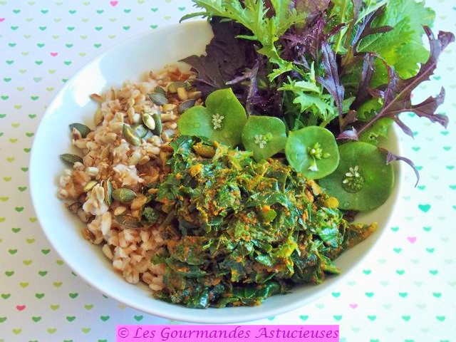 Chou mariné aux épices (Vegan)