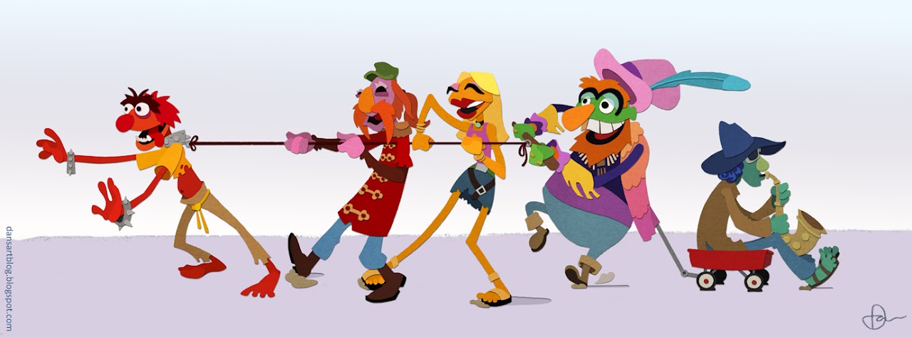 Dan Barrett's Art Blog: The Vault: The Electric Mayhem