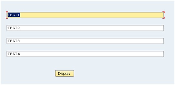 SAP Blogs: Step by Step Module pool program