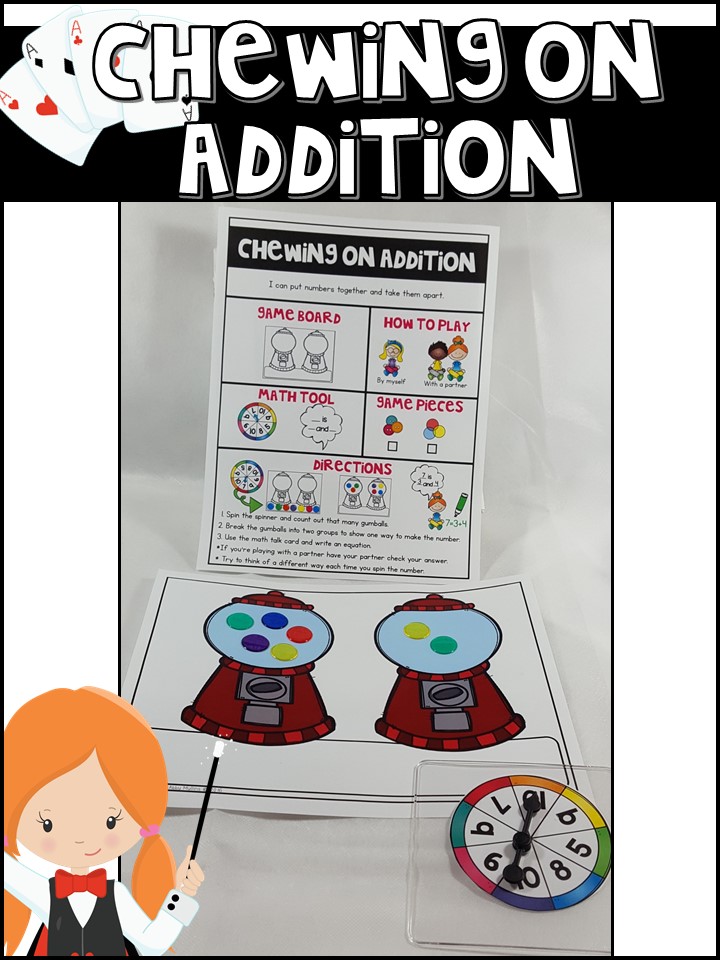 Number sense addition games