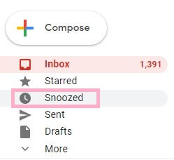 How To Snooze Email in Gmail on Web Version - Techrolet Tech Guides