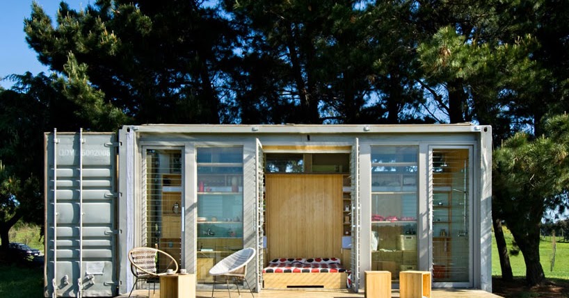 Shipping Container Homes & Buildings: Shipping Container Micro-House ...