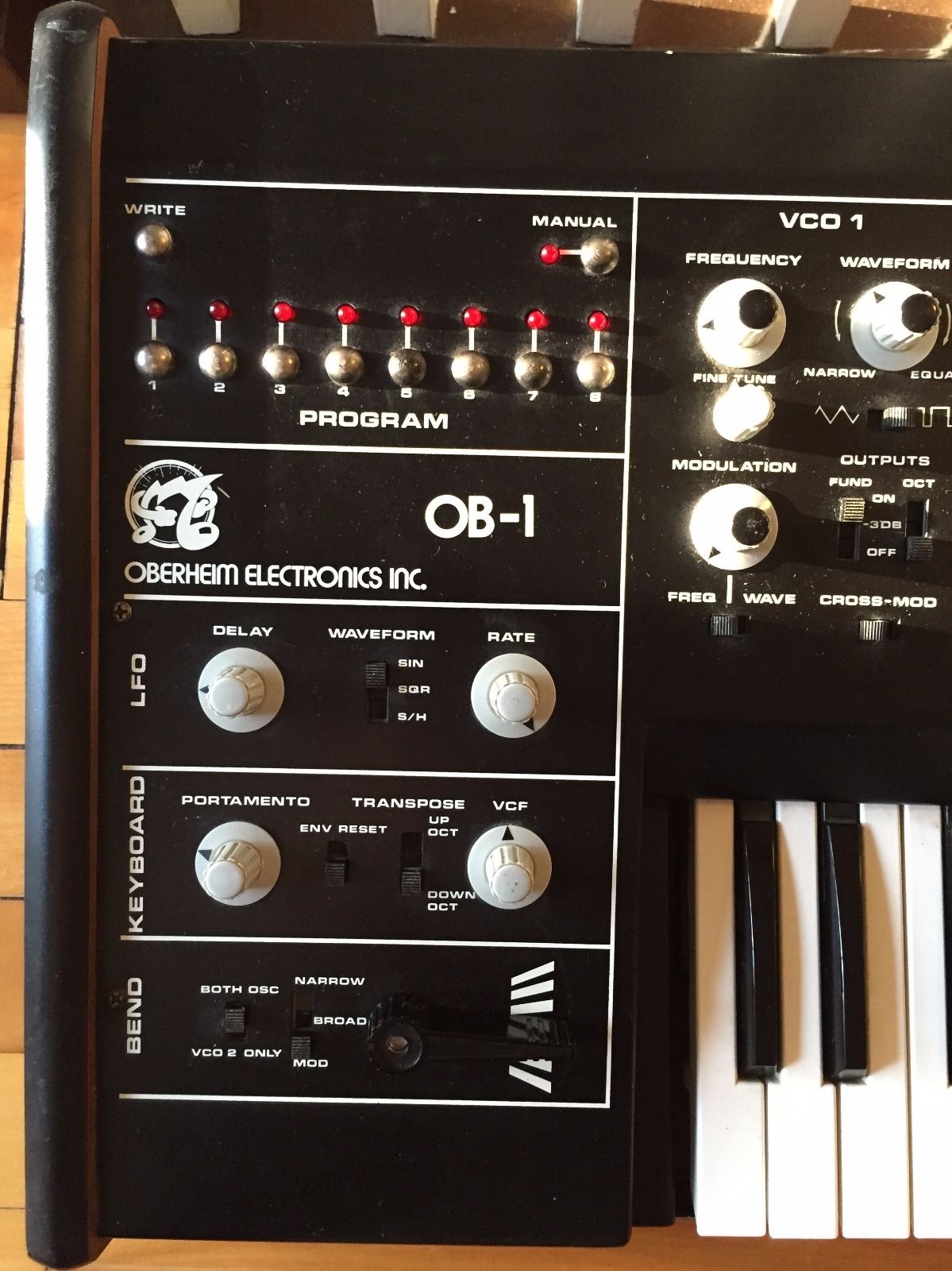 MATRIXSYNTH: Oberheim OB-1 SN 0102