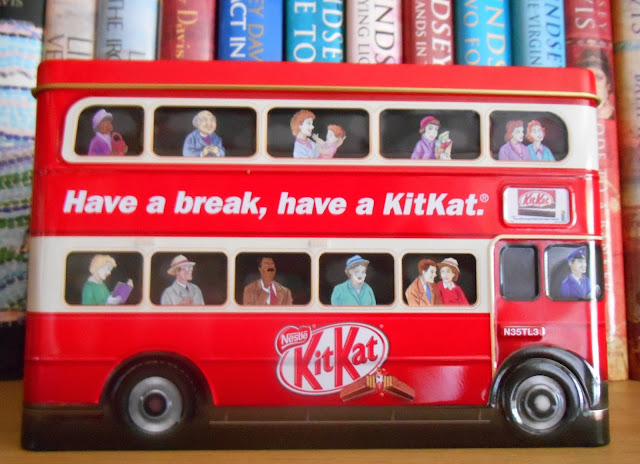 My Purple Velvet Box Full of Stuff: Exotic Packaging: London Bus Kit Kat