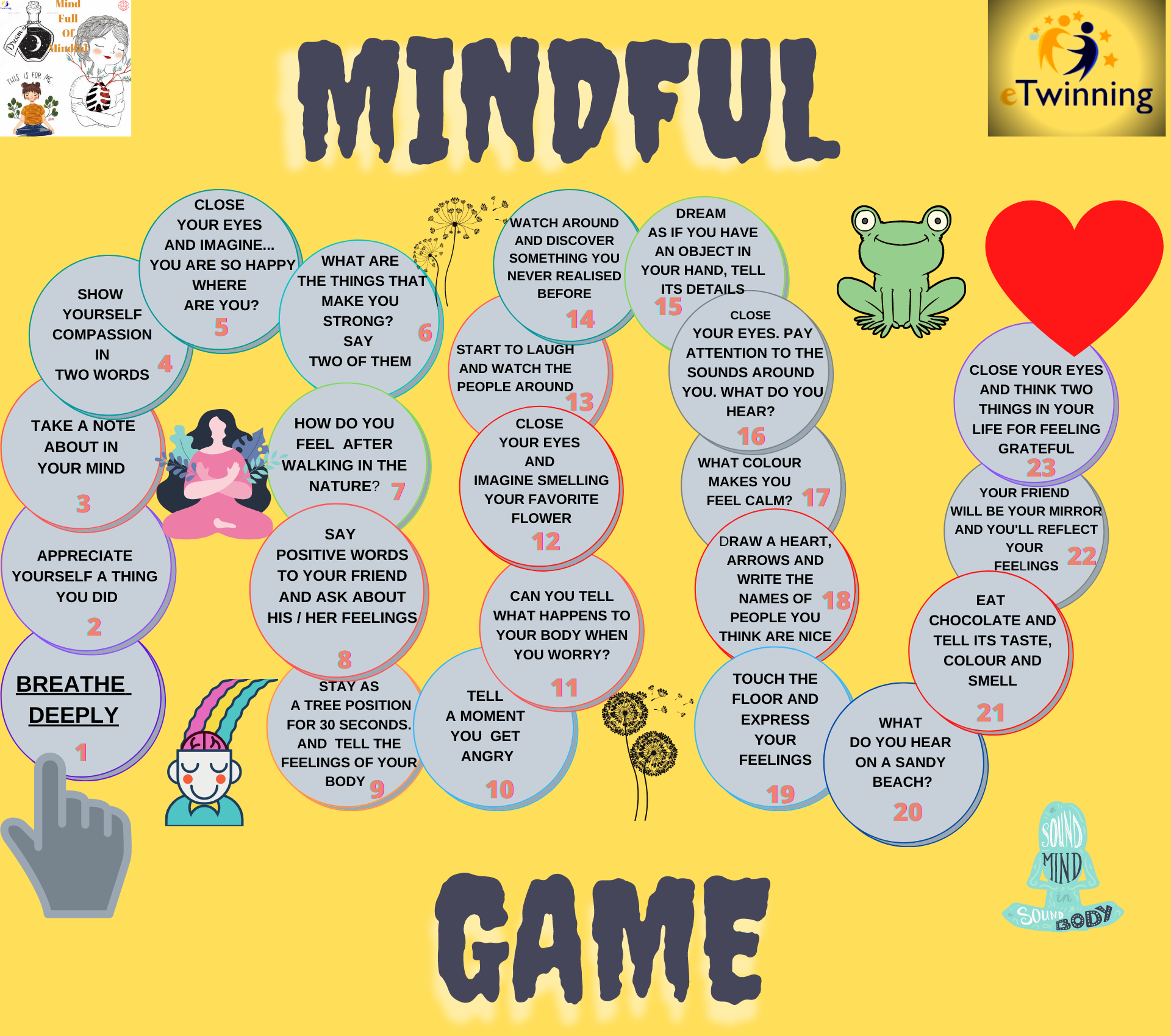 MIND FULL OF MINDFUL: MINDFUL GAME (FINAL COMMON PRODUCT)