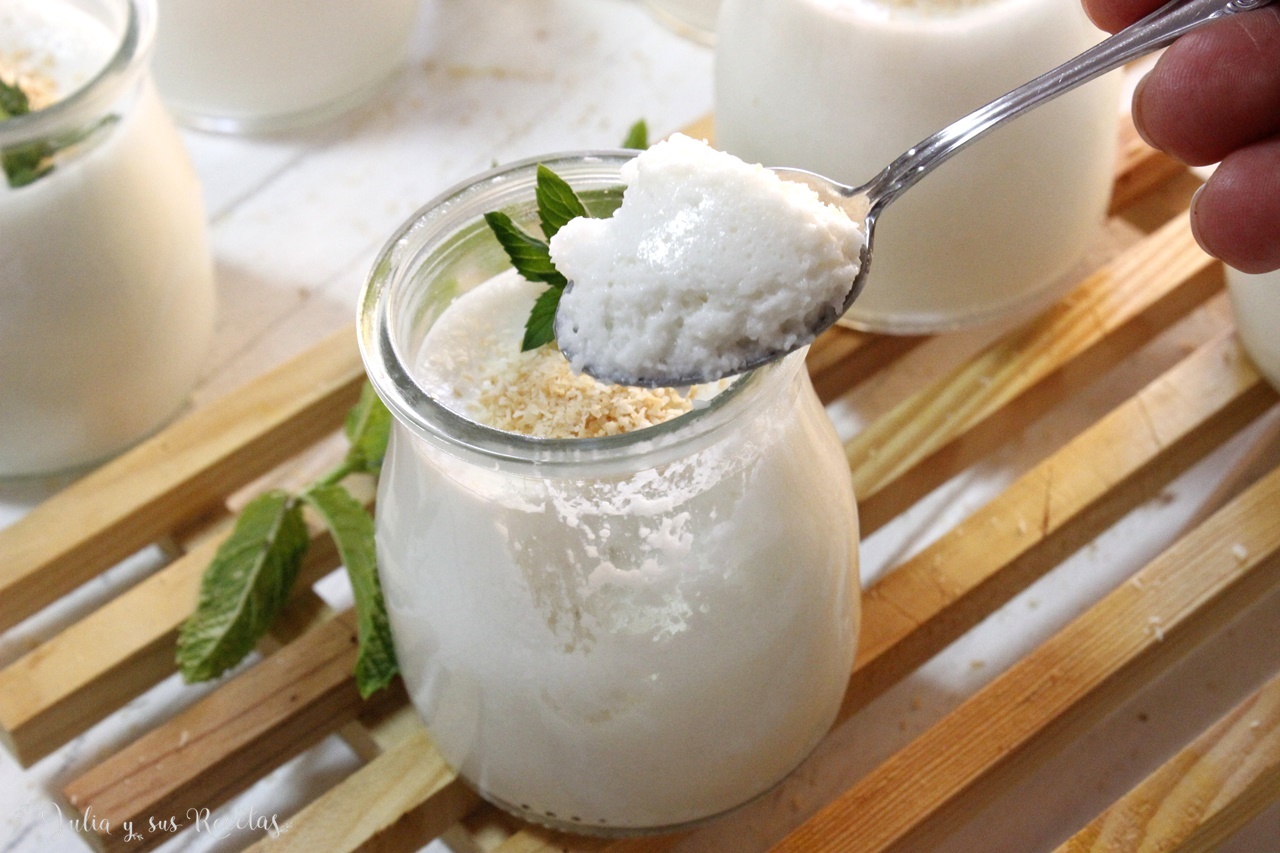 JULIA Y SUS RECETAS: Mousse de coco