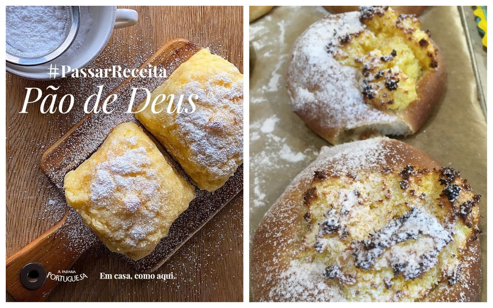 Cantinho da Somi: Pão de Deus - Receita da Padaria Portuguesa