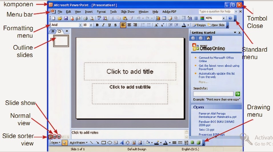 All about what I'm thinking : BAB 5 Program Presentasi Microsoft Power ...
