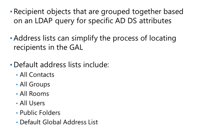 What Are Address Lists? - ITLearningCambodia
