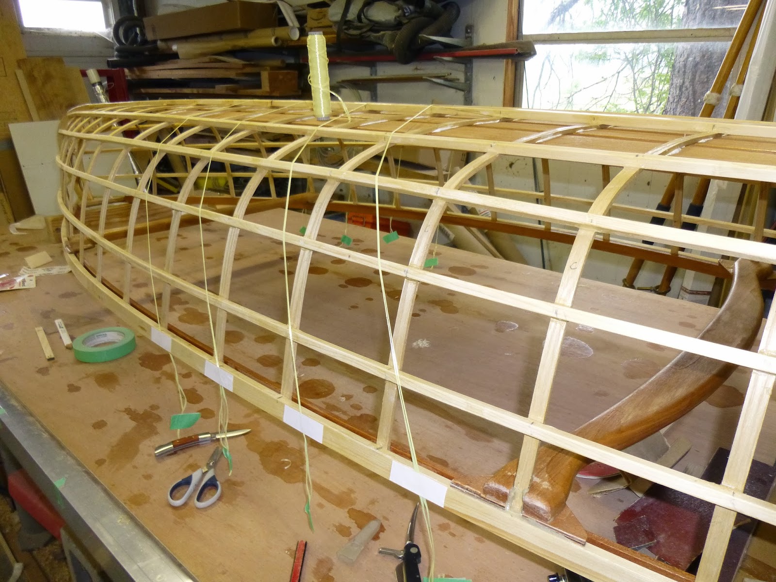 My Skin on Frame Canoe: How I Built My Skin On Frame Canoe