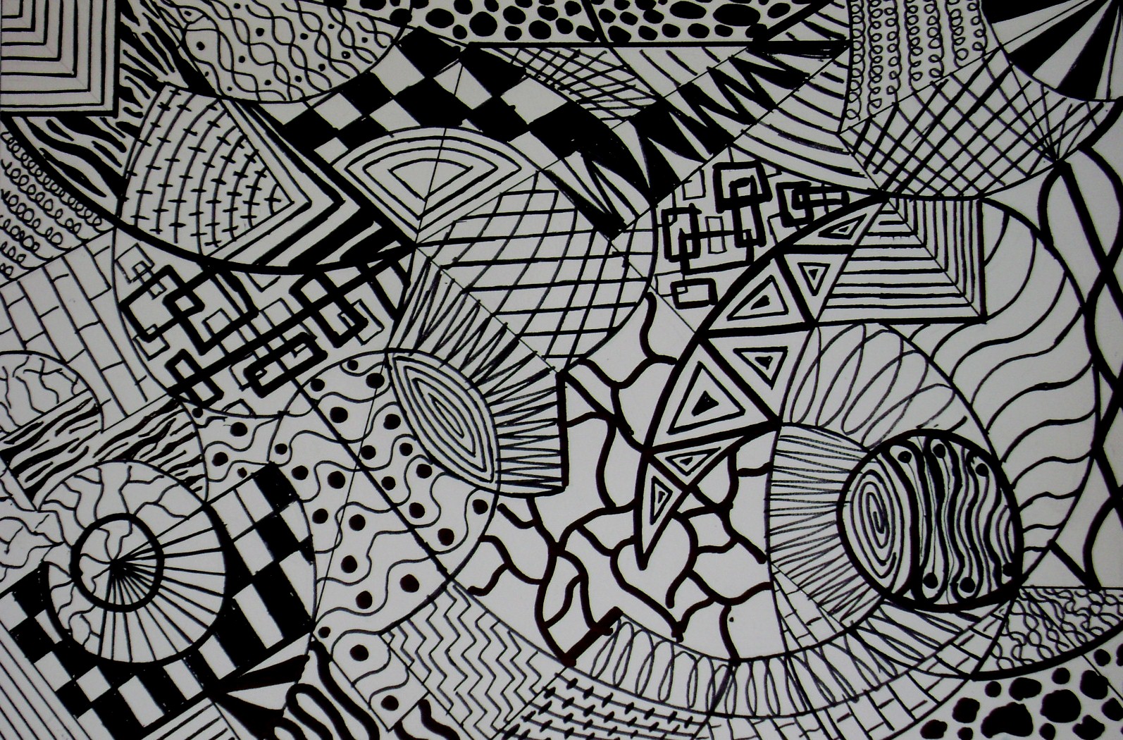 Dibujos abstractos con líneas - Imagui