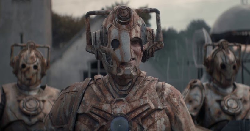 Cyberman Head Open