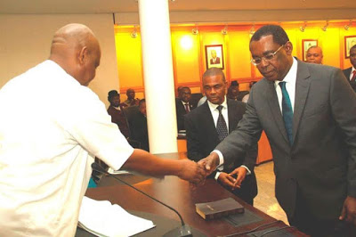 BLOG: Rivers State: Wike swears in SSG, commissioners and adviser