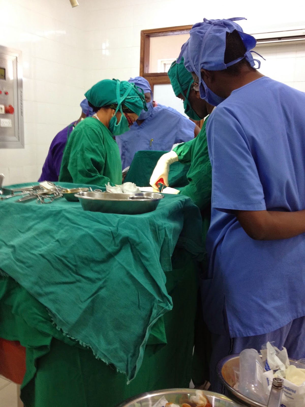 I min trygge verden...: Bombo Hospital