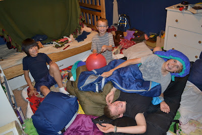 Our Ordinary Life: Wordless Wednesday (boy's sleepover...which I'd have ...