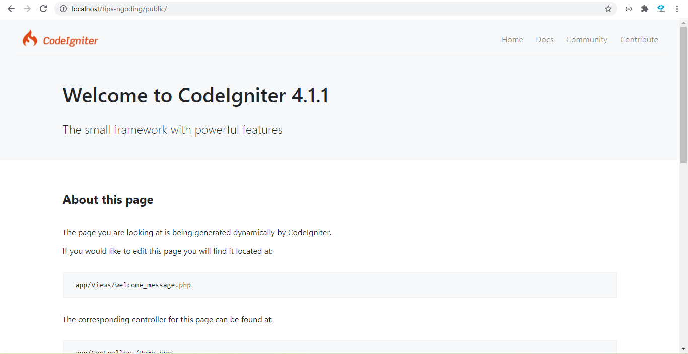 Tutorial CodeIgniter 4 Bahasa Indonesia: Perkenalan dan Instalasi (Episode 1)