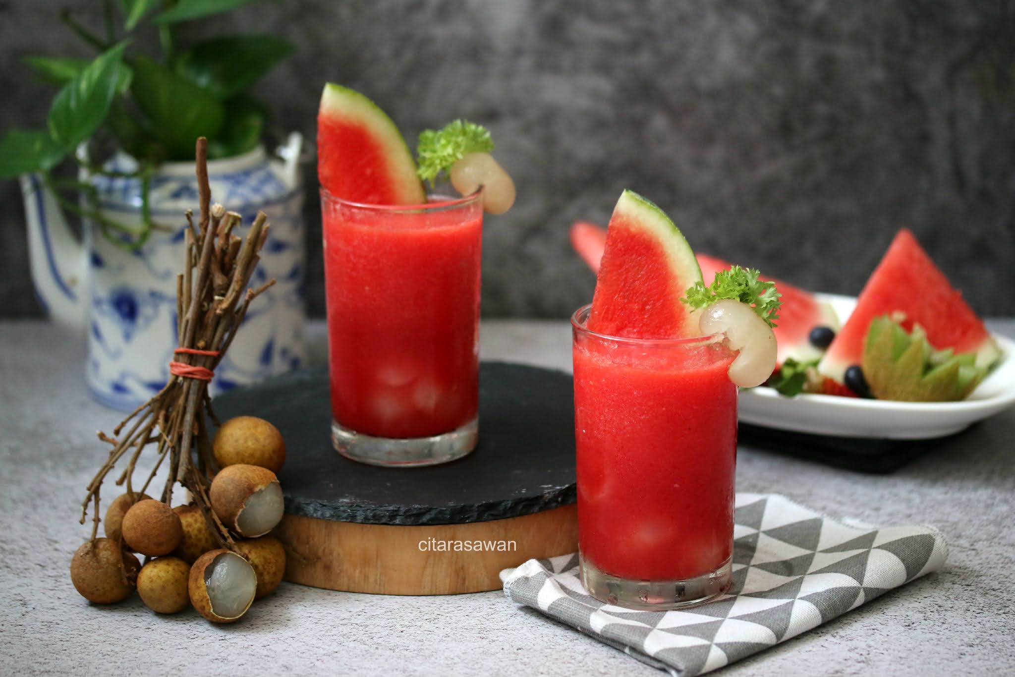 Jus Tembikai Longan ~ Resepi Terbaik