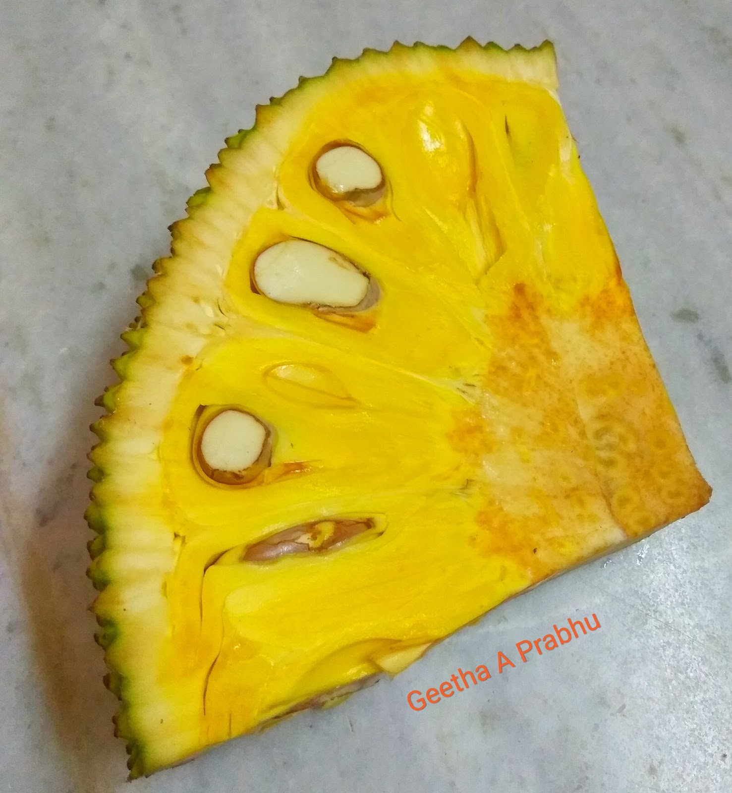 Cooking With Geetha: Ripe Jack fruit Bulb Sweet Dish - Konkani recipe ...