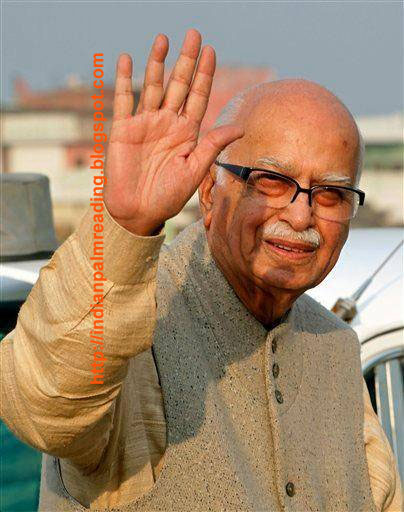 Lal Krishana Advani Palm Reading Palmistry ~ INDIAN PALM READING | HAST ...
