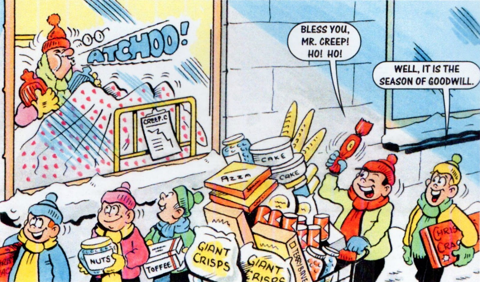 CRIVENS! COMICS & STUFF!: CHRISTMAS IS A COMIN'...