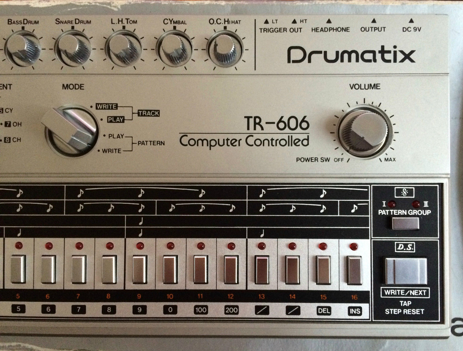 MATRIXSYNTH: ROLAND TR-606 Drum Machine w/MIDI, Mods & Extras