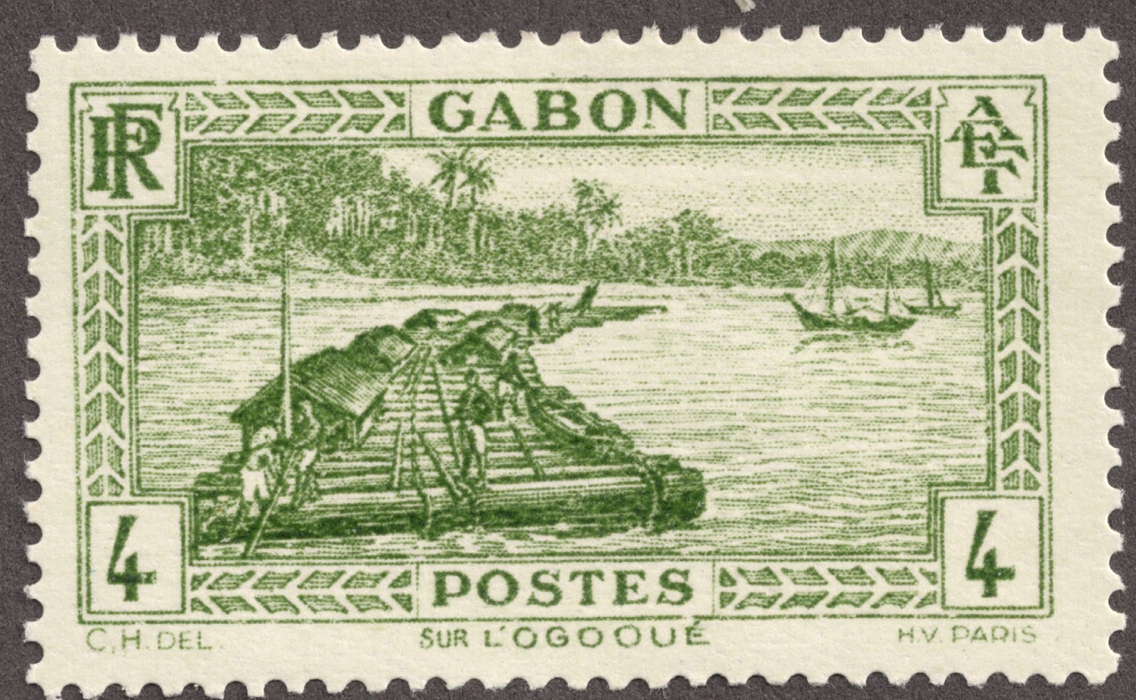 1000+ images about Gabon-Fr. Postage stamps (AEF) French Equatorial ...