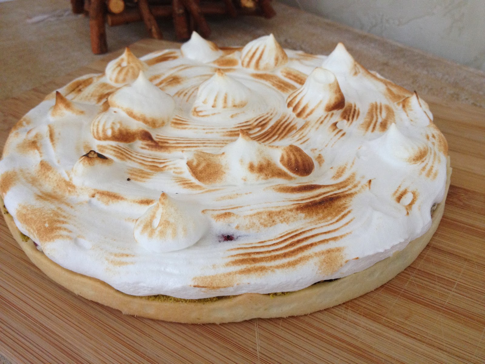 Tarte meringuée aux fruits rouges - En-K de gourmandises