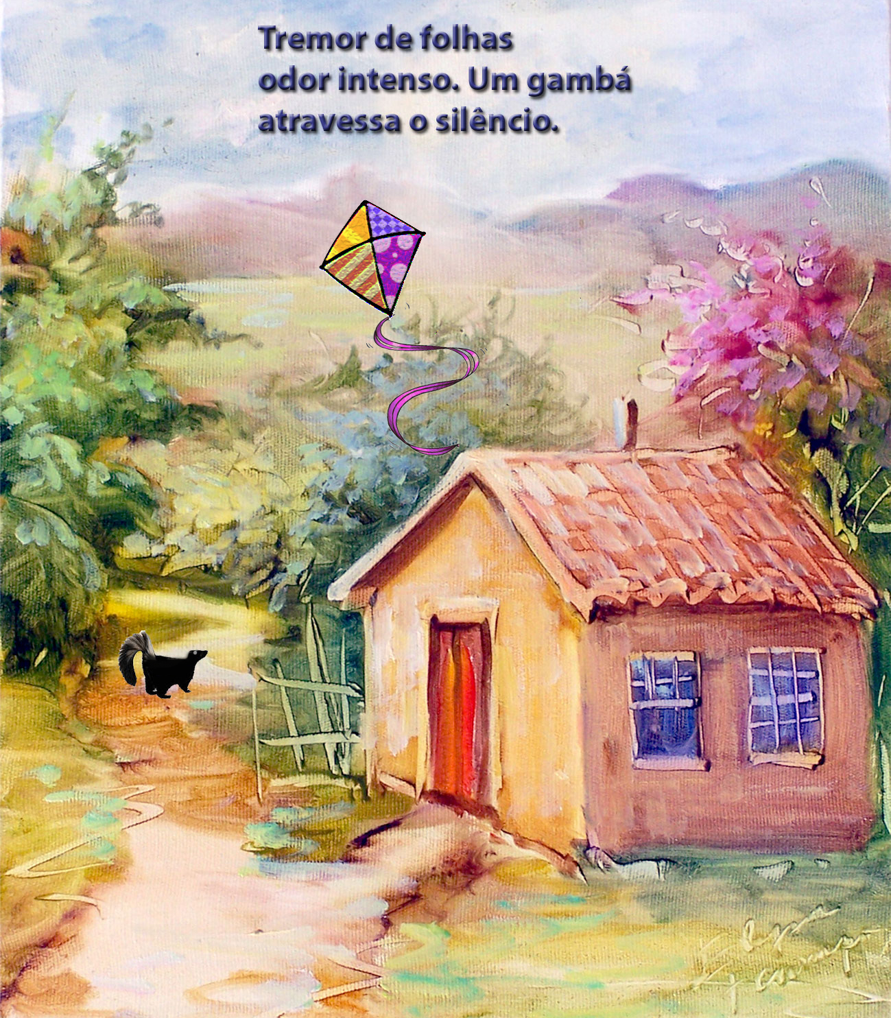 Pintando Haikai: POEMAS E HAICAIS