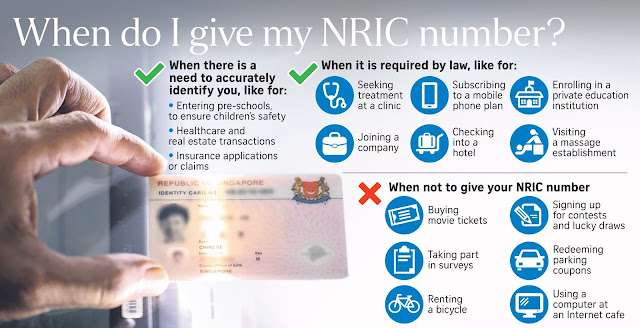 If Only Singaporeans Stopped to Think: Collecting NRIC numbers and ...