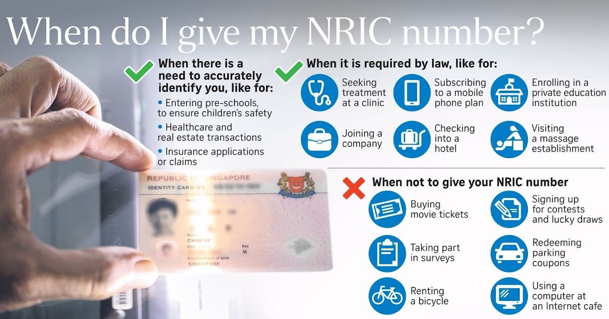 If Only Singaporeans Stopped to Think: Collecting NRIC numbers and ...