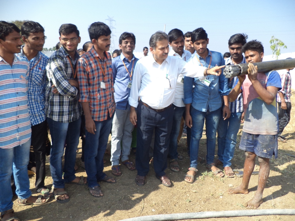 Eswar College of Engineering Blog: Workshop on Borewell Construction