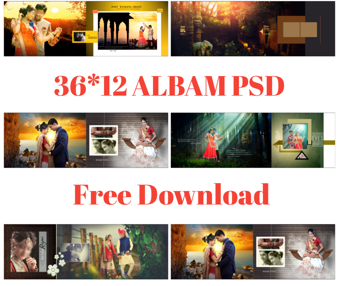 36*12 Albam Psd Templates Free Download - Kumaran Network