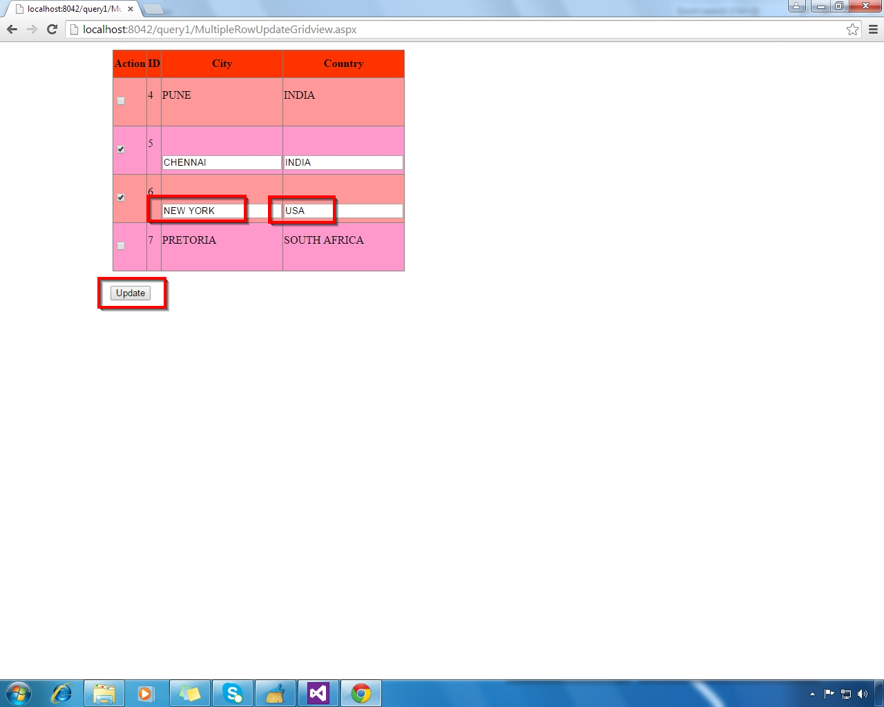 ASP.NET,C#.NET,VB.NET,JQuery,JavaScript,Gridview,SQL Server,Ajax,SSRS ...