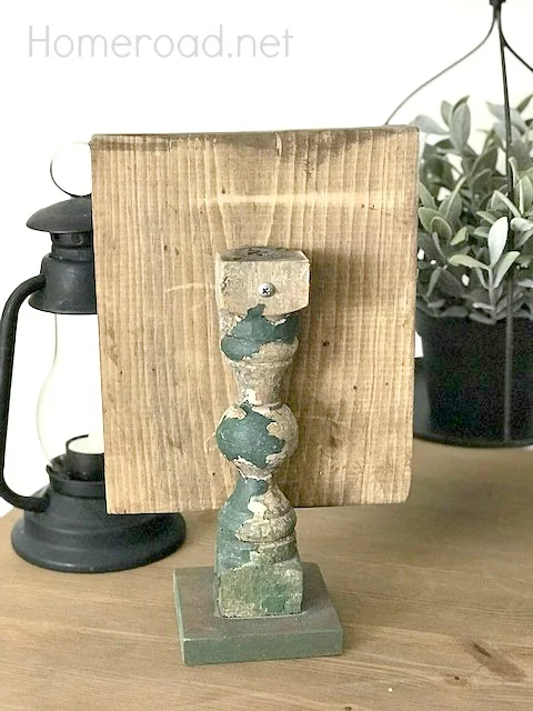 Make a Vintage Stand for a Wooden Sign