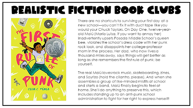 Realistic Fiction Book Club ~Getting Started - Teachers Who Read