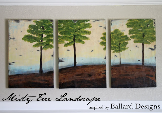 Pickup Some Creativity: Ballard-Inspired Triptych Landscape