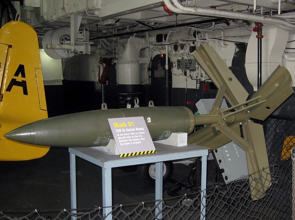 Mark 81 Bomb/Mark 81/MK 81/MK-81 Snakeye Fin