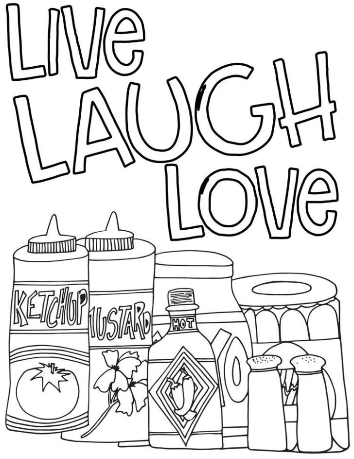 Live Laugh Love Coloring Pages ~ Coloring Pages