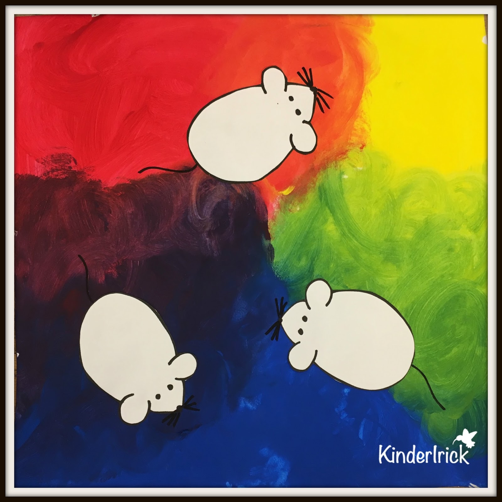 Mouse Paint Fun | KinderIrick