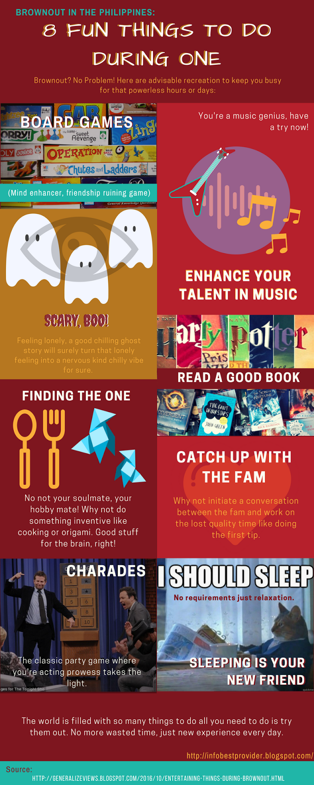 Facts to Images: Brownout in the Philippines: 8 Fun Things to do During One