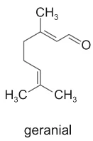 FAMERP 2018: A fórmula representa a estrutura do geranial, também ...