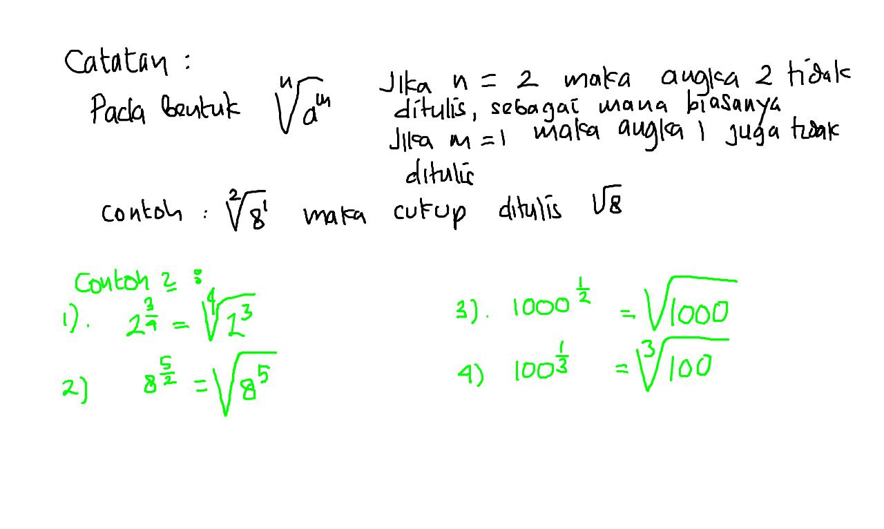 Bentuk Akar (2) - Matematika Online