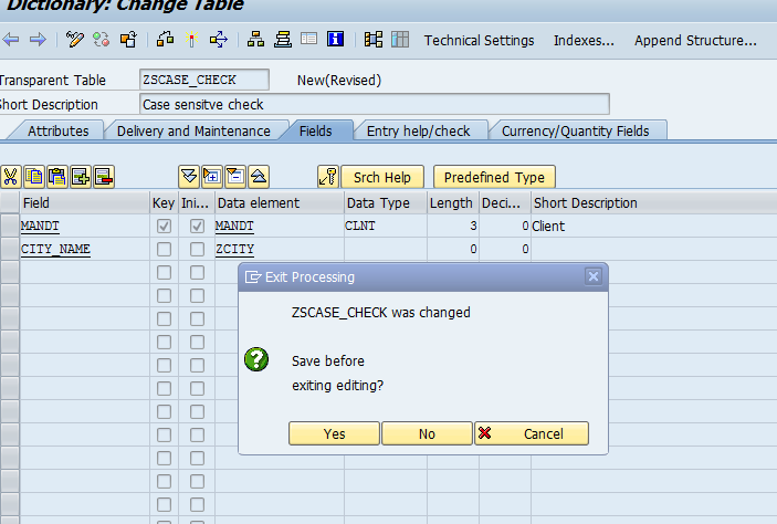 SAP ABAP Consultant Career: SAP ABAP Data Dictionary Case Sensitive in ... SAP ABAP Consultant Career: SAP ABAP Data Dictionary Case Sensitive in ...