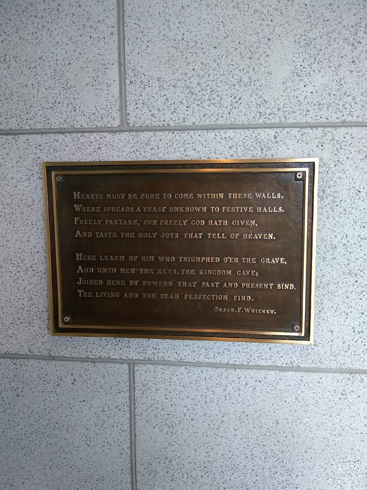 Historic LDS Architecture: Cardston Temple