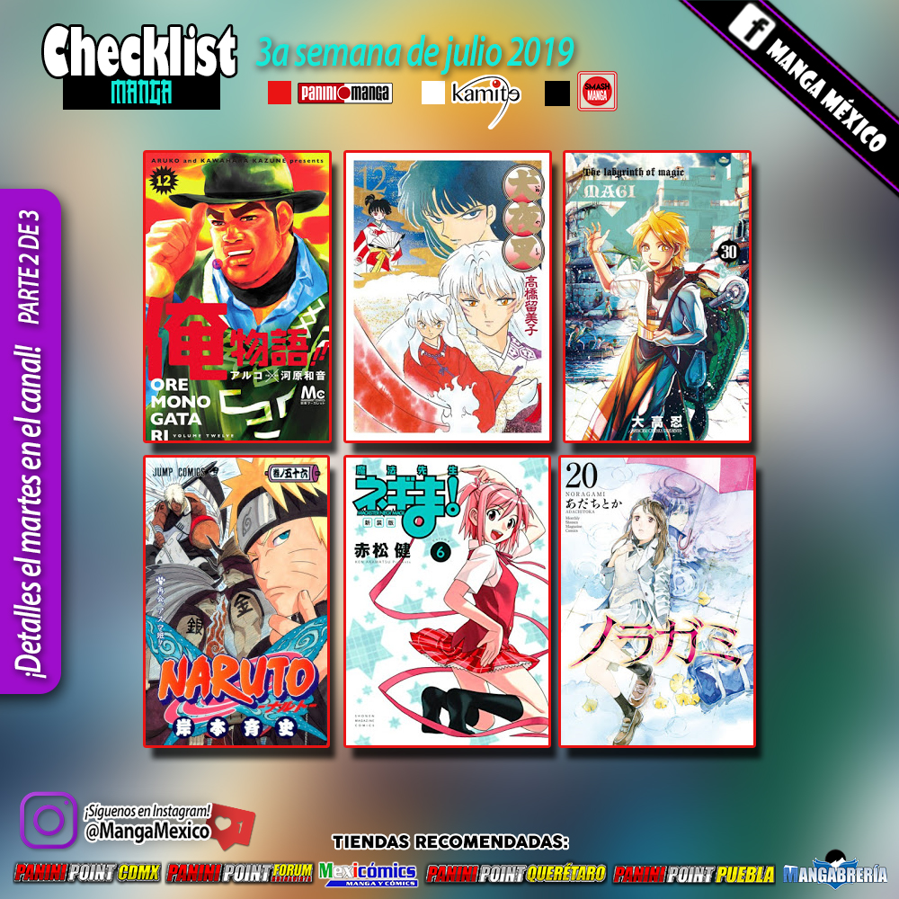 Checklist manga: Tercera semana de julio ¡Estreno Magus Bride! - Manga ...
