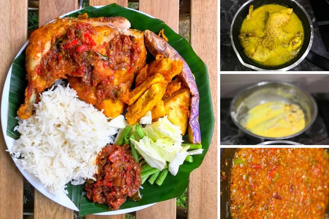 Resepi Nasi Ayam Penyet ~ Warna Biru