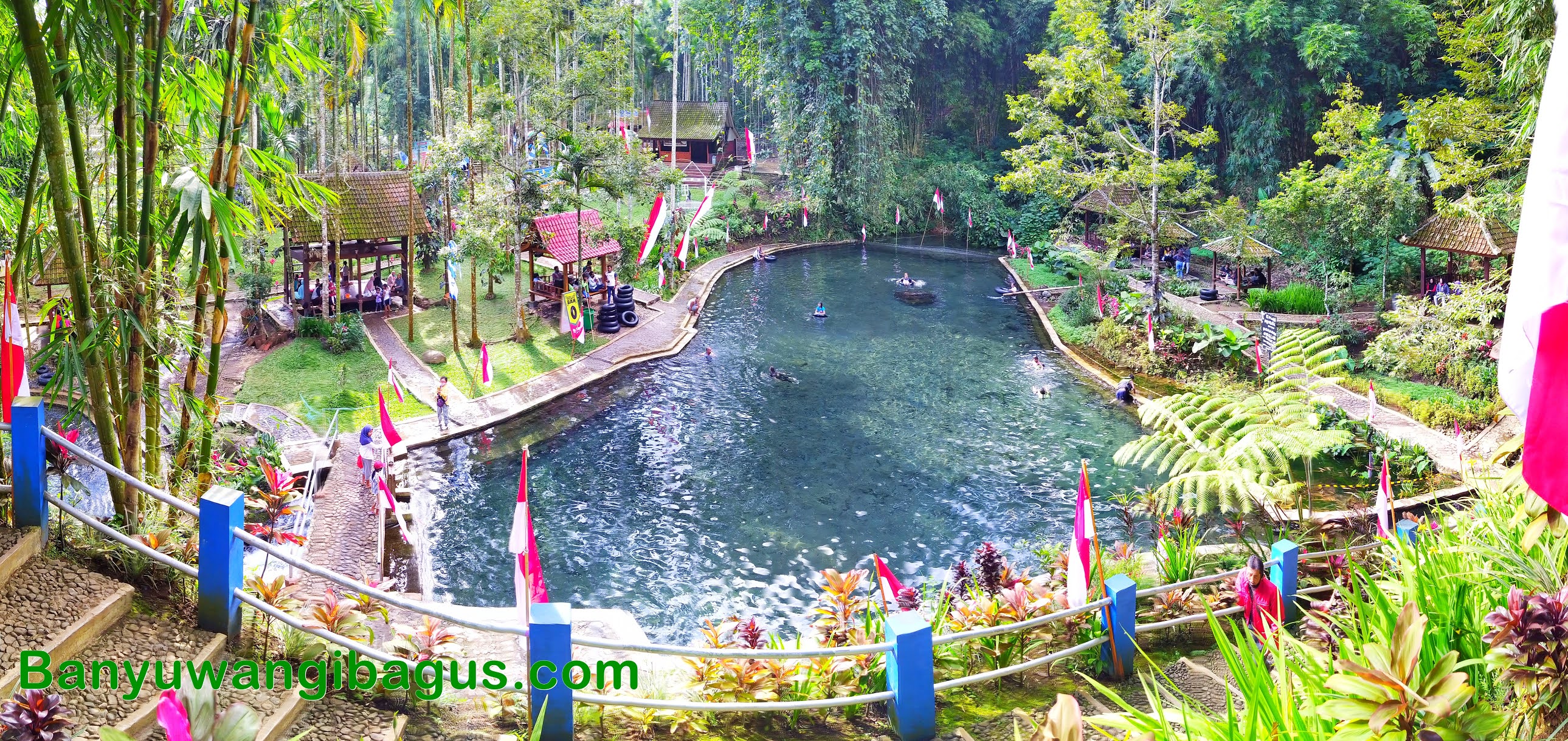 WISATA SENDANG SERUNI DESA TAMANSARI, TEMPAT REHAT SEKALIGUS PEMANDIAN ...